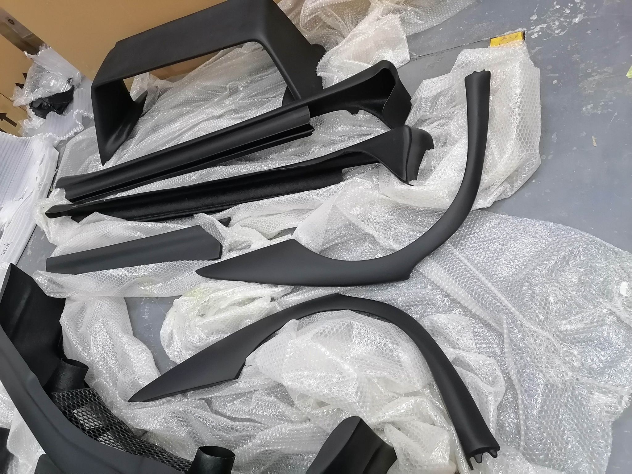 BODY KIT COMPLETO MERCEDES 190e W201 EVO 2 EVO II DTM style Fiberglass