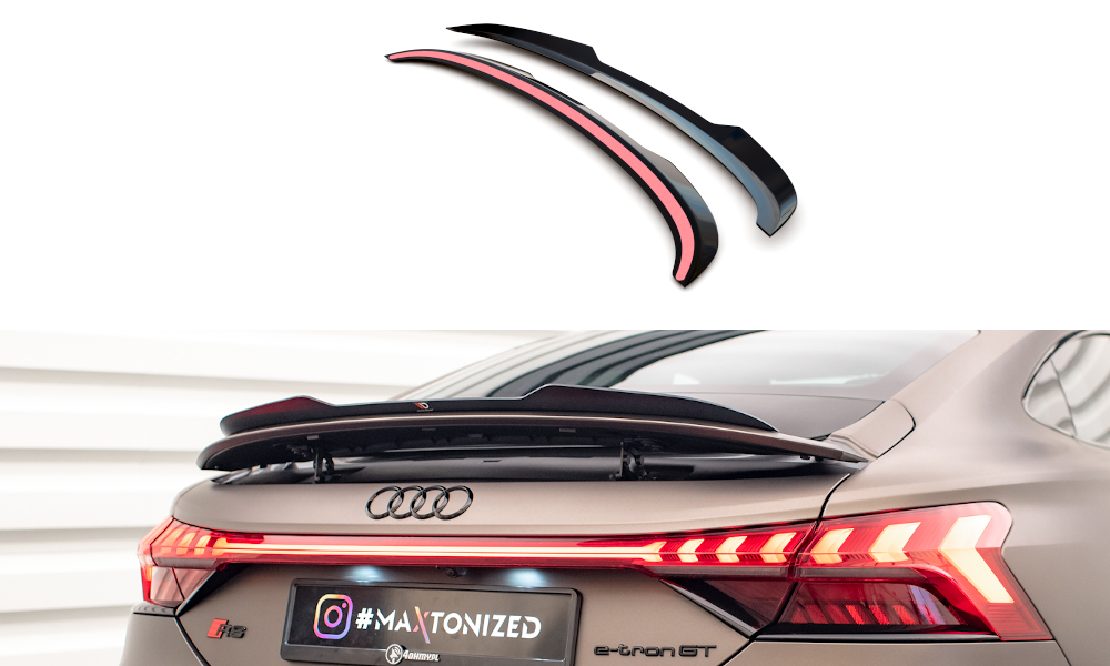 Estensione spoiler posteriore Audi e Tron GT RS GT RS Mk1