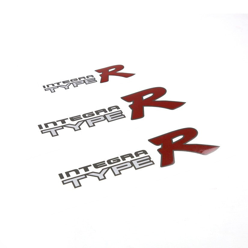 TEGIWA OEM STYLE TYPE R STICKERS HONDA INTEGRA DC2 LIGHT COLOURS