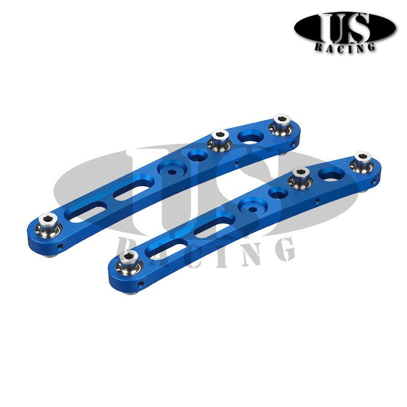 US-Racing Rear Lower Control Arms V2 Blue (Civic/CRX 87-96/Del Sol ...